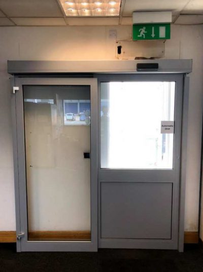 Sliding Door at Stanstead Airport - Maxium Doors