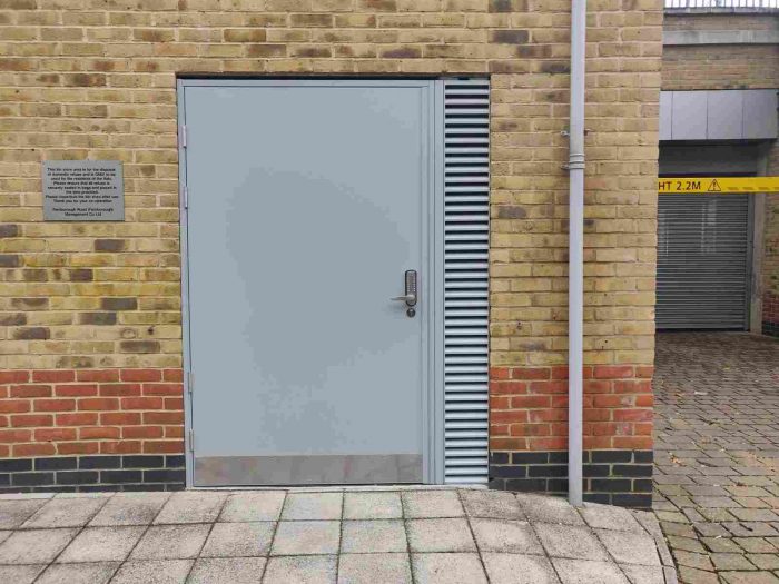Bin Store Doors Installation, Farnborough - Maxium Doors