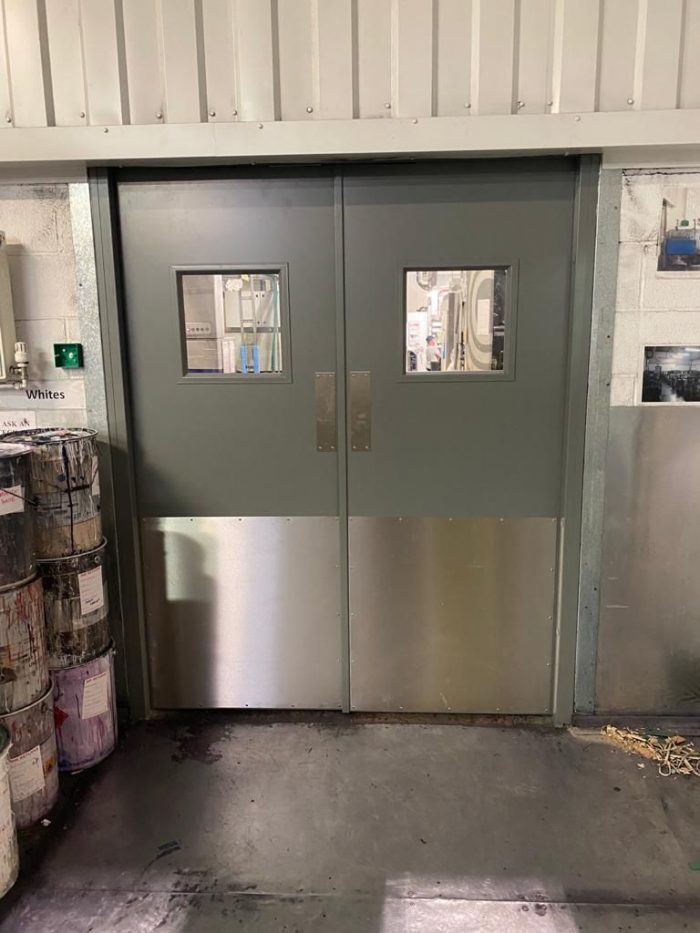 Factory Fire Door Installation - Maxium Doors
